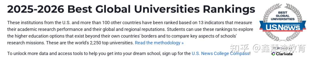 重磅！2026 USNews世界大学排名发布！3所院校上榜TOP100！这所院校拿下全法第一！ - 知乎