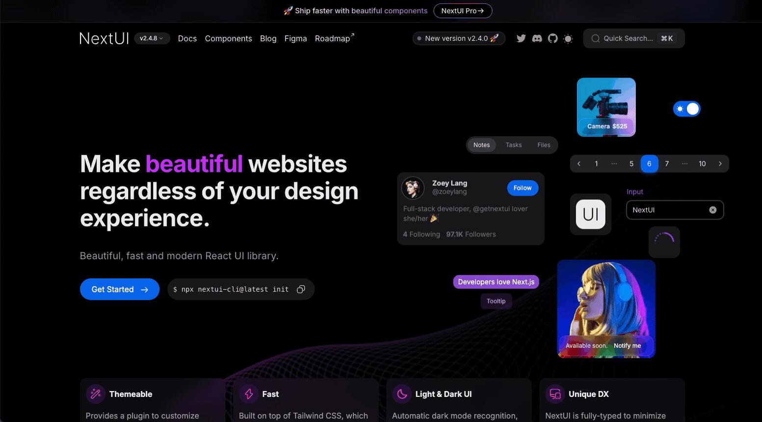 04 Next.js 开发者必看：最受欢迎的 UI 组件库 - 知乎