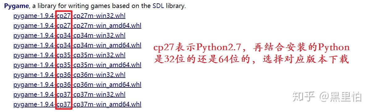 Windows 系统中 Pygame 的安装 - 知乎