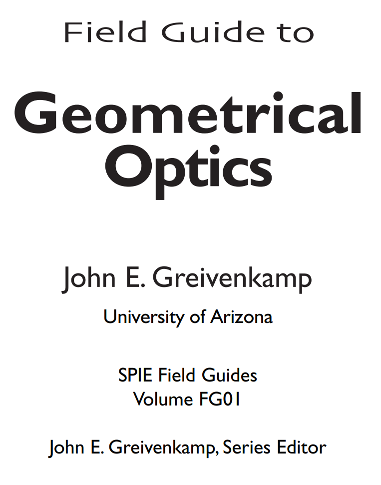 光学设计入门指北 - 知乎