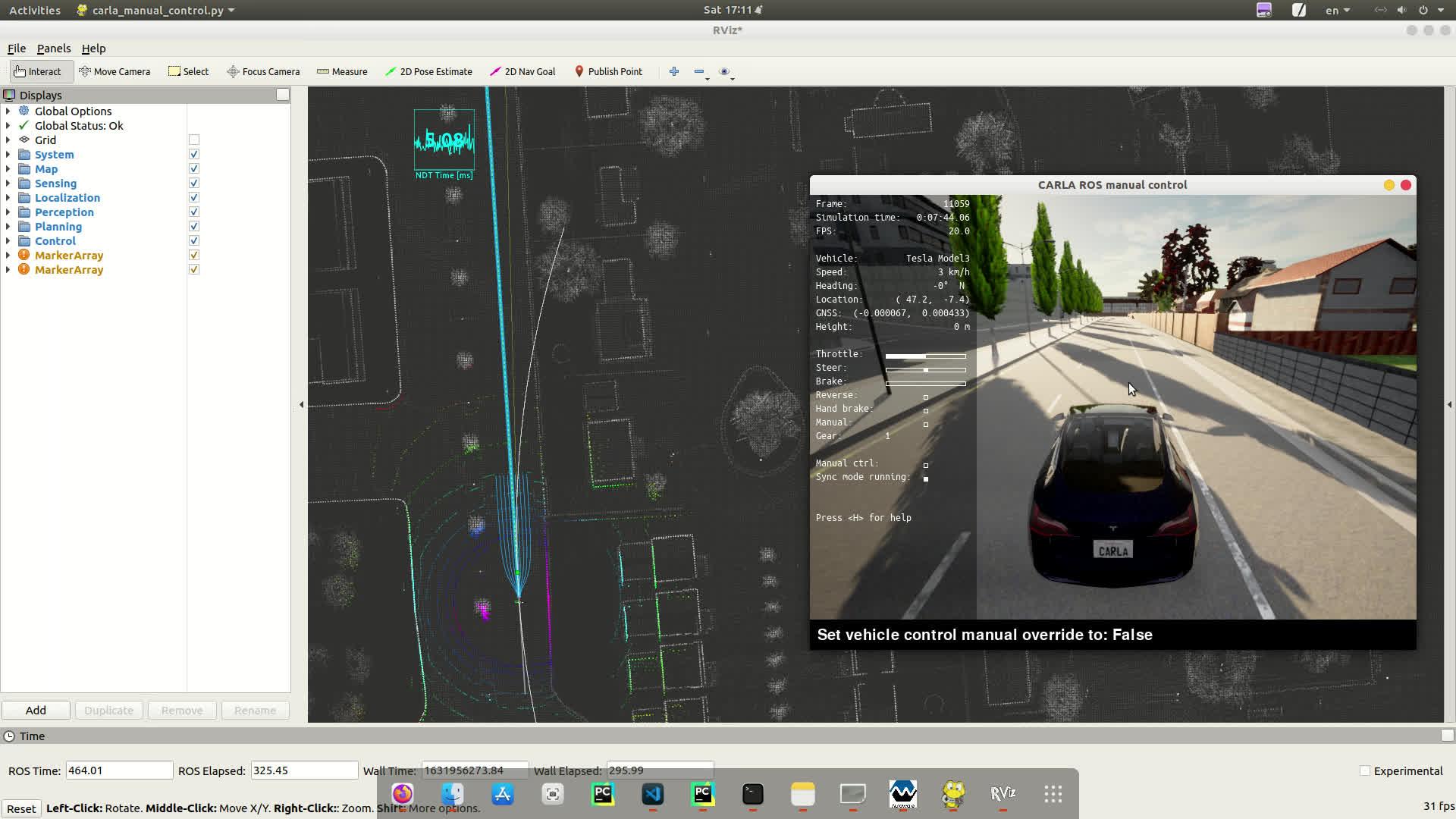 Carla Ros Autoware 联合仿真——安装、源码修改、数据预处理 - 知乎