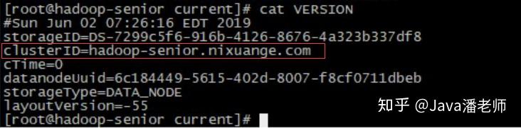 hadoop启动datanode失败，提示IO异常: Incompatible clusterIDs - 知乎