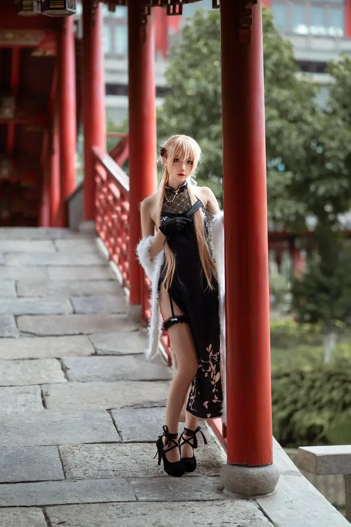 「五更百鬼」OTS-14旗袍 cosplay美图 cos写真套图合集 - 知乎