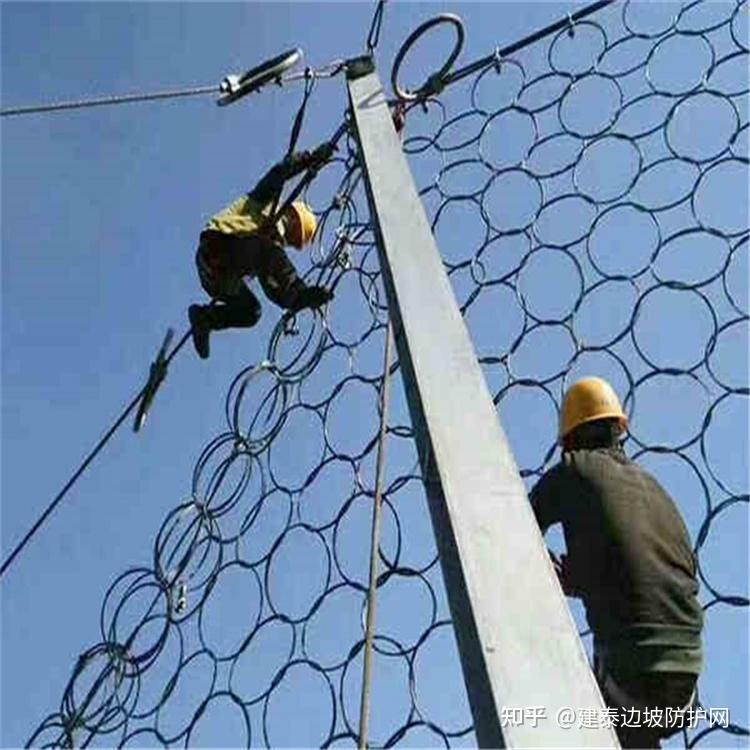 主动防护网和被动防护网两大类防治山体边坡灾害 - 知乎