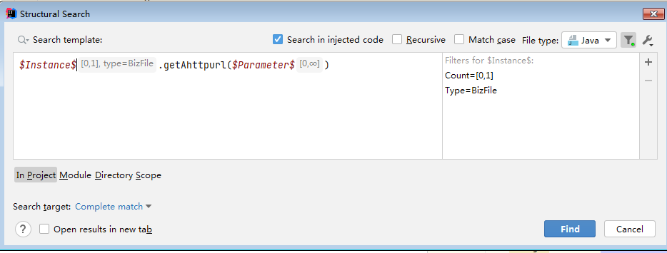 IntelliJ IDEA 结构化查找 (Search Structurally) 教程 - 知乎