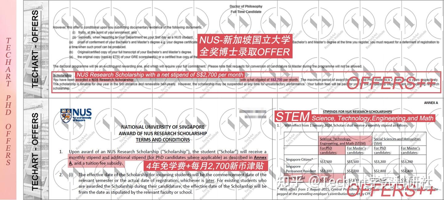 博士录取喜报 | 新加坡国立大学-“百万级”全奖博士捷报！累计11位学员获得NUS PHD OFFERS - 知乎