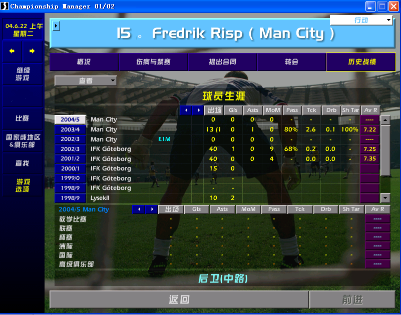 cm0102 冠军足球经理 20年弹指一挥间（三） - 知乎