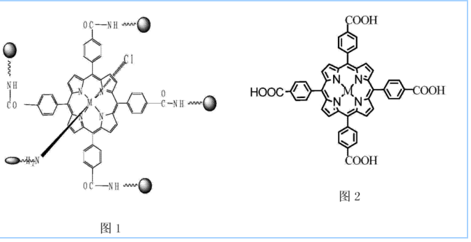 壳聚糖接枝四(4-羧基苯基)金属卟啉(Co TCPP/CTS)(Zn TCPP/CTS)(Fe TCPP/CTS)(Cu TCPP/CTS ...