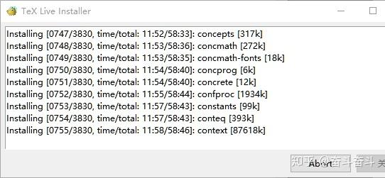 Windows安装TeX Live +TeXstudio - 知乎