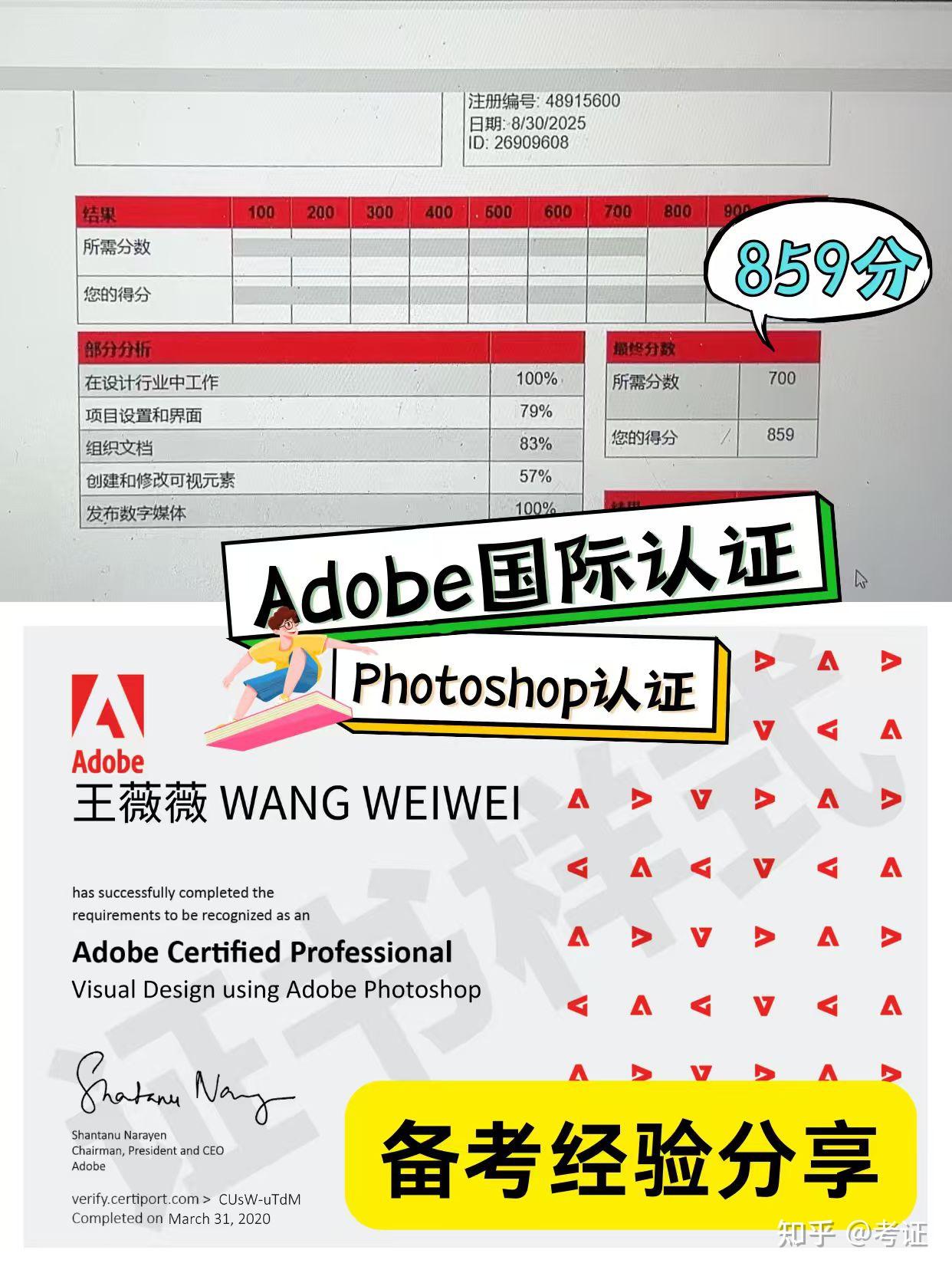 Adobe国际认证，报名到拿证全攻略 - 知乎