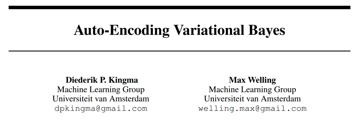Auto-Encoding Variational Bayes(VAE) - 知乎