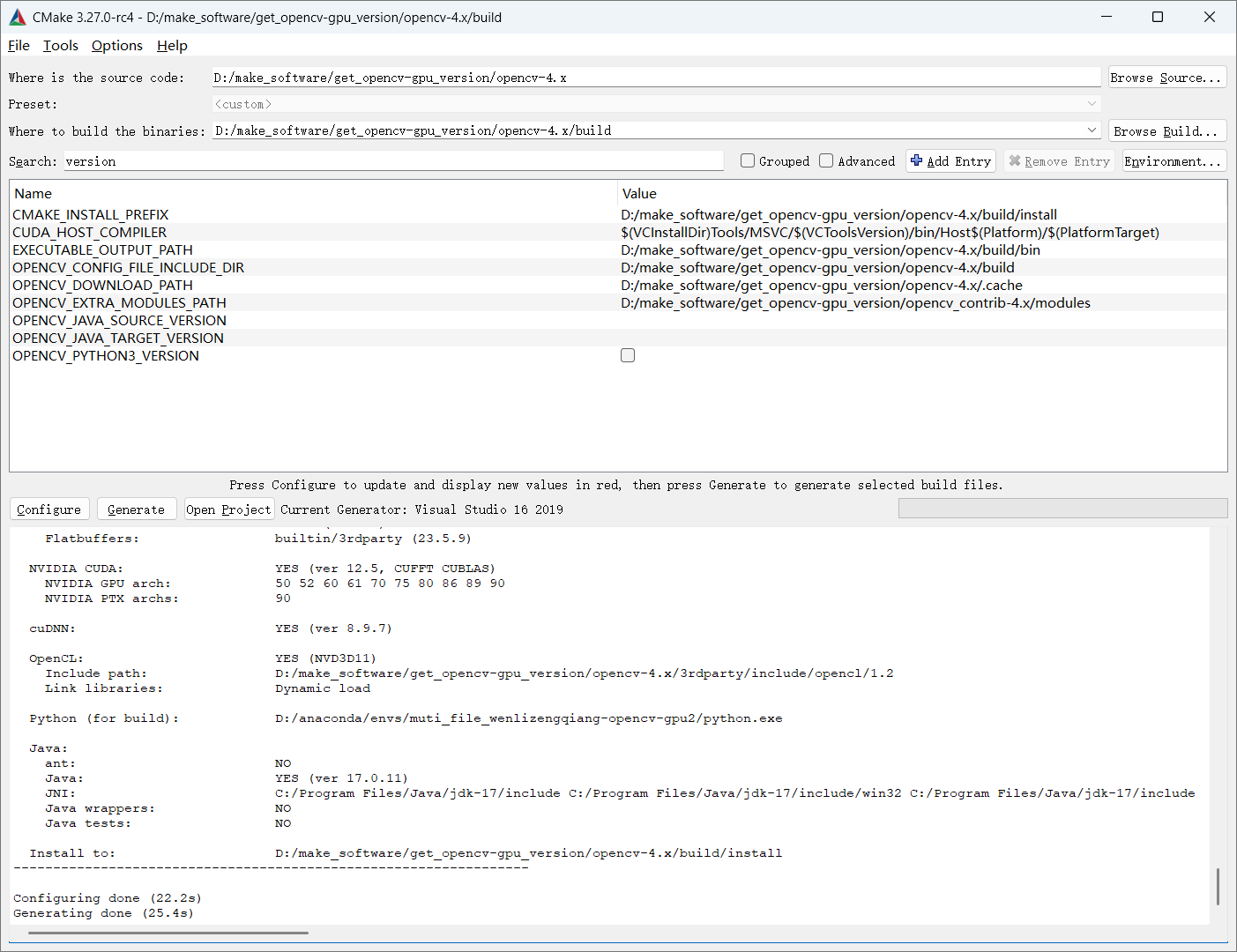 Windows安装CUDA版OpenCV【really有用哦+墙裂推荐！】 - 知乎