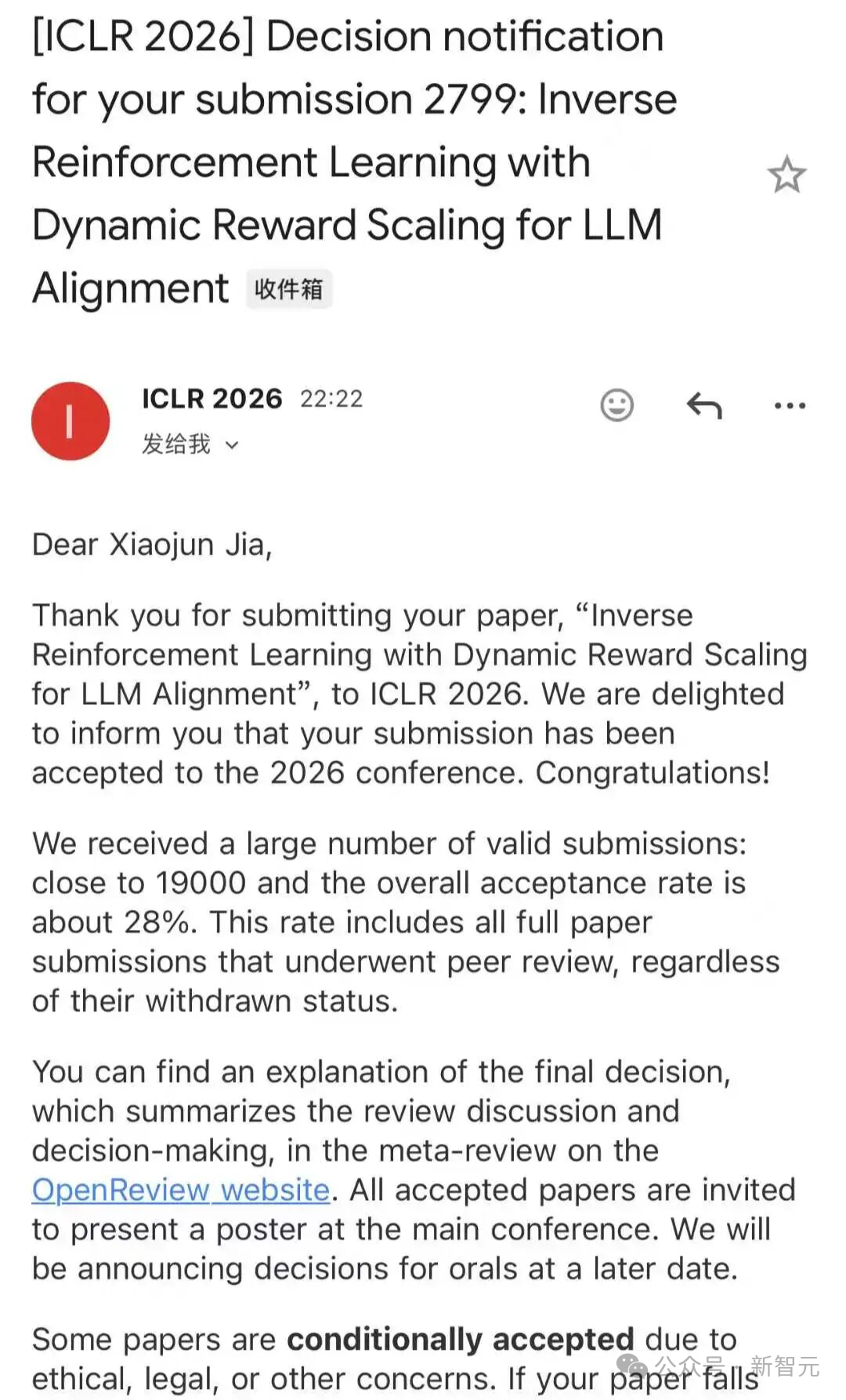 ICLR 2026录用结果公布！AI大佬晒成绩单，AI滥用最严重一届 - 知乎