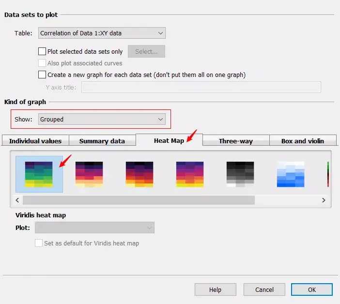 如何用GraphPad Prism绘制热图 - 知乎
