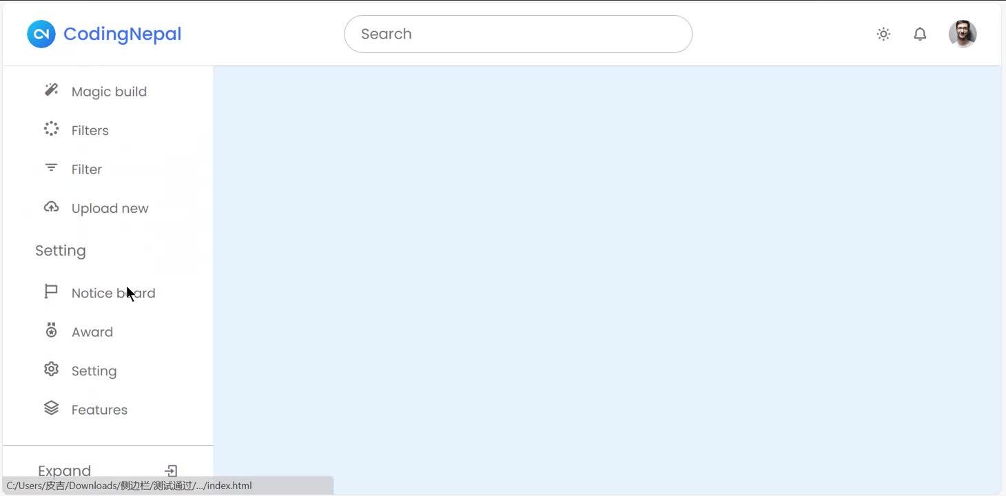 HTML5+CSS3实现简洁好看的侧边栏菜单(6款) - 知乎
