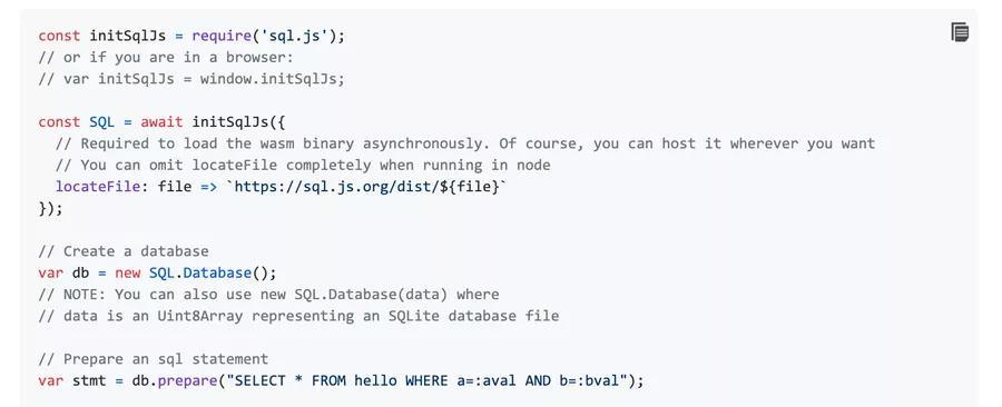 前端直接操作 SQLite 的开源库推荐 - 知乎