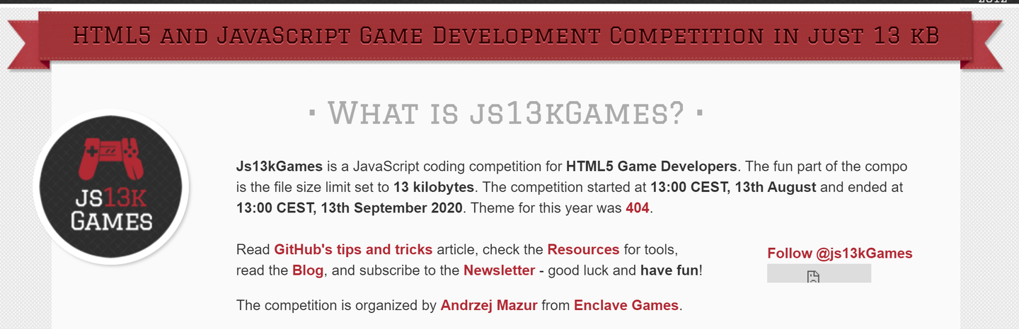 8个HTML5编程大赛冠军13kb游戏汇总 - 知乎