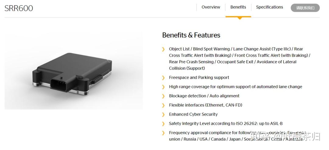行业 I 下一代角雷达-从ARS600说起 - 知乎