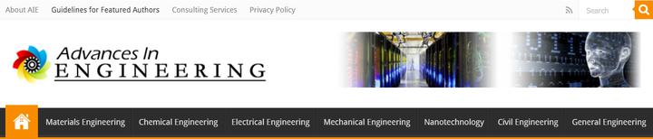 关于Advances in Engineering机构 - 知乎