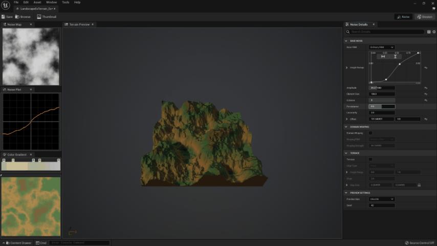 【UE5】给Landscape加一点料-地形篇（二）-地形生成 - 知乎