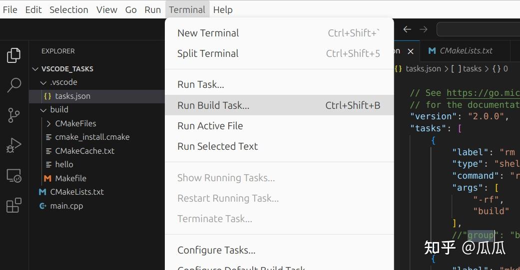 VSCODE中的tasks的作用 2 - 知乎