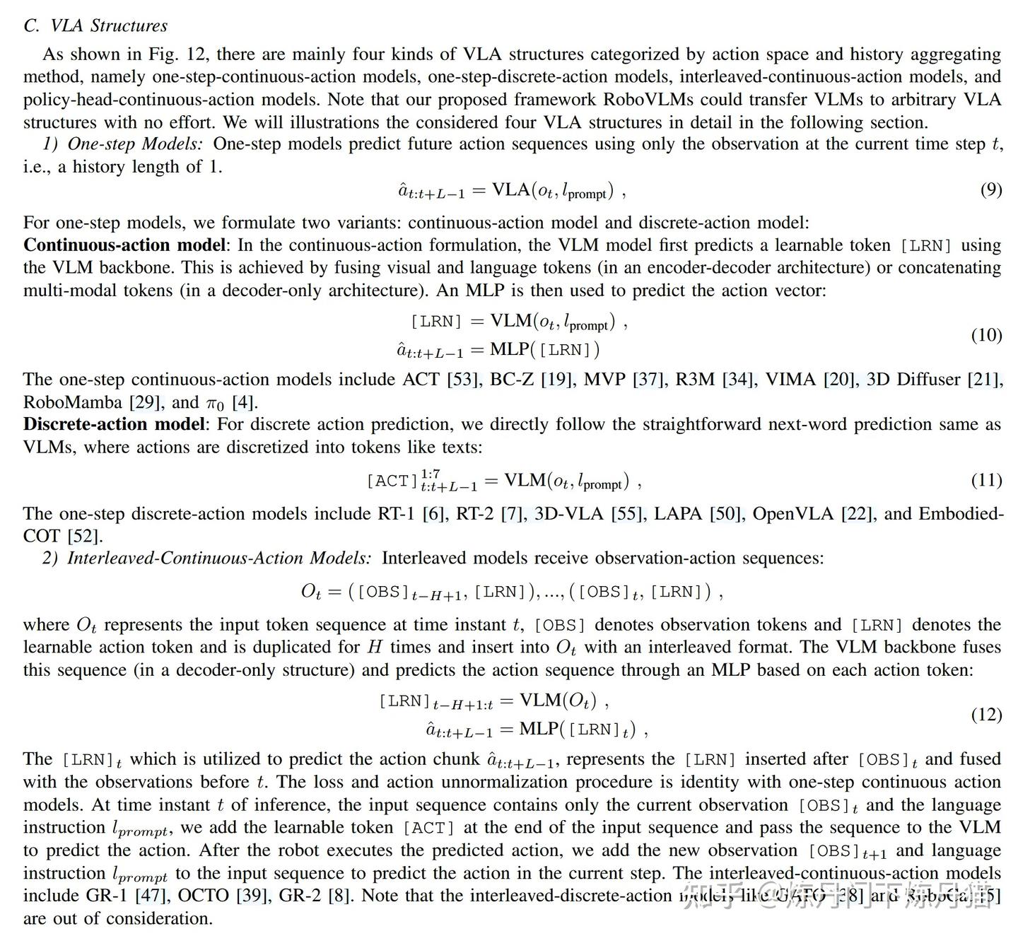 [VLA 09] RoboVLMs 浅看vla分类 - 知乎