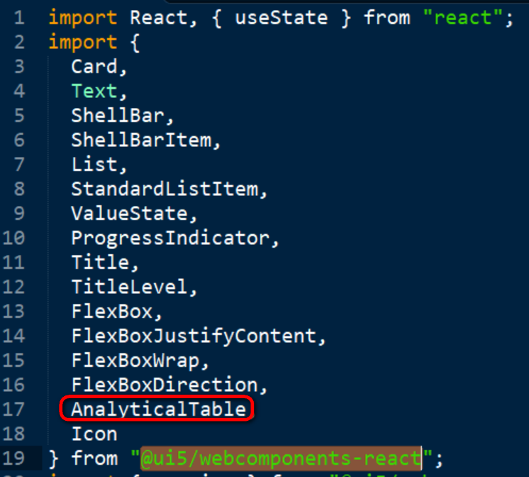 SAP UI5 Web Component的React表格控件用法 - 知乎