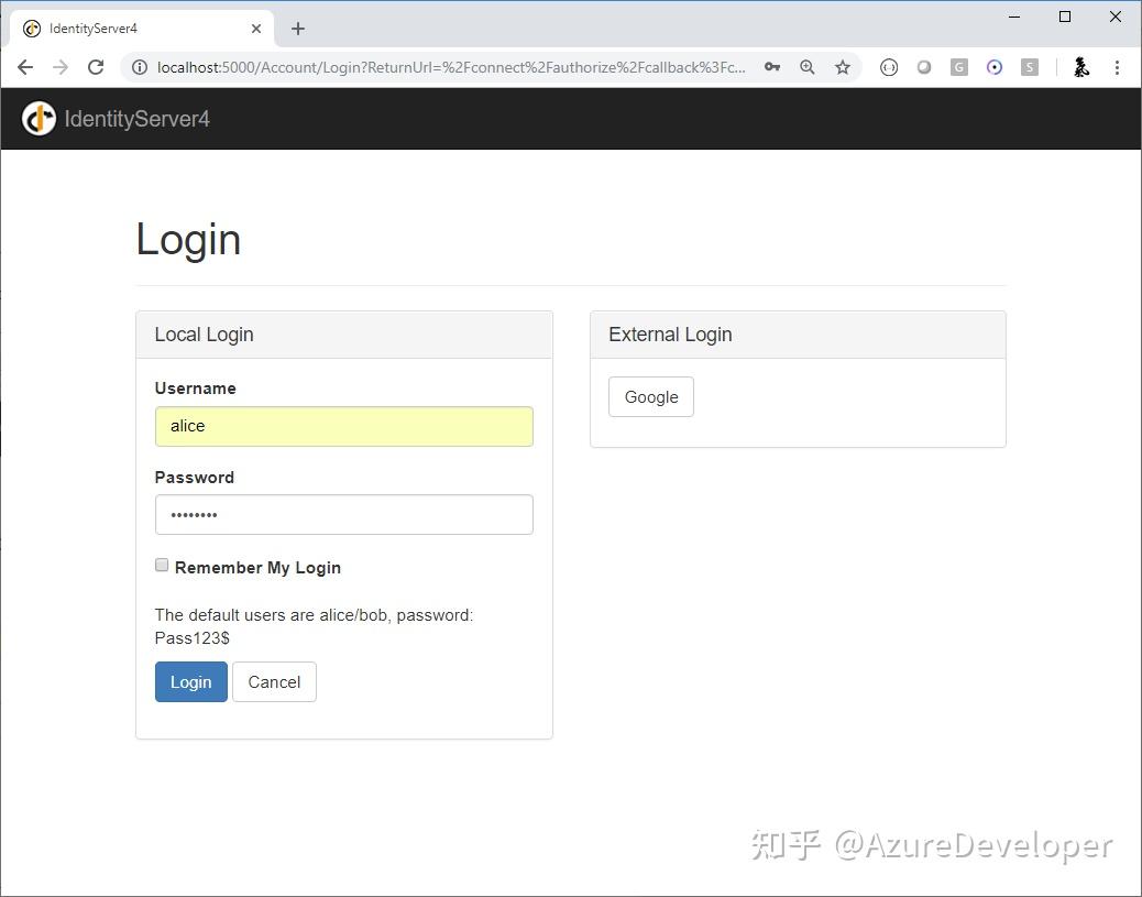 IdentityServer4系列(8)和ASP.net Core Identity集成 - 知乎