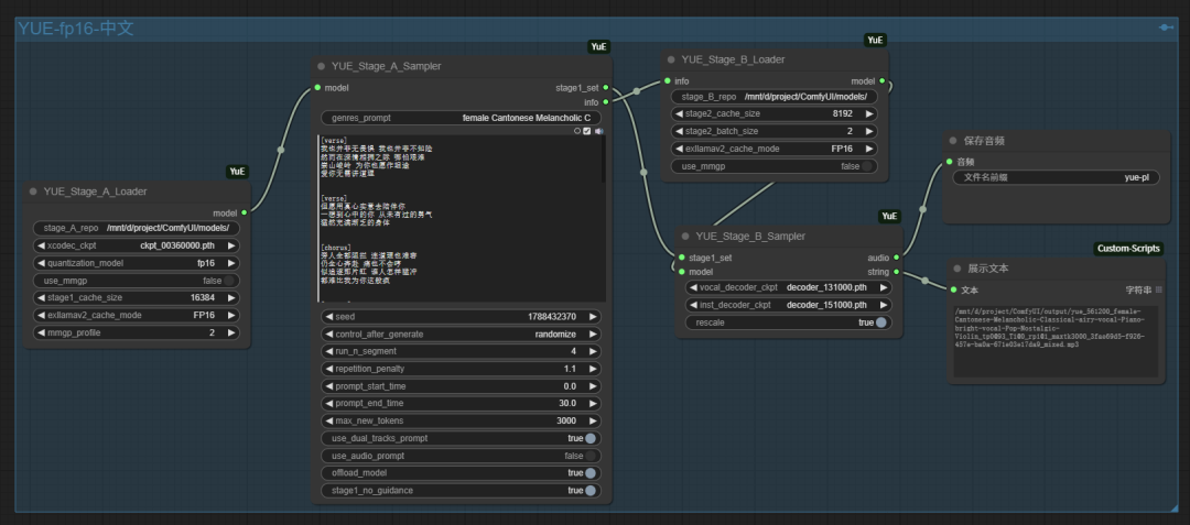 [ComfyUI]YuE：一键生成完整歌曲！开源类Suno的AI音乐创作新神器 - 知乎