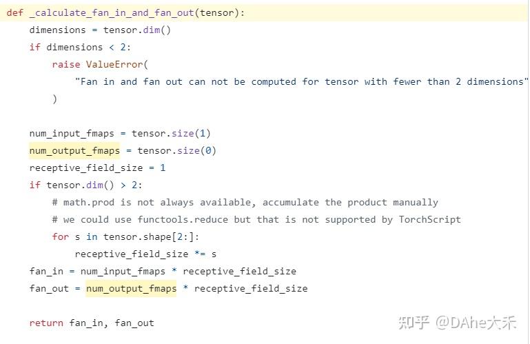 torch.nn.init.kaiming_uniform_源码解读 - 知乎
