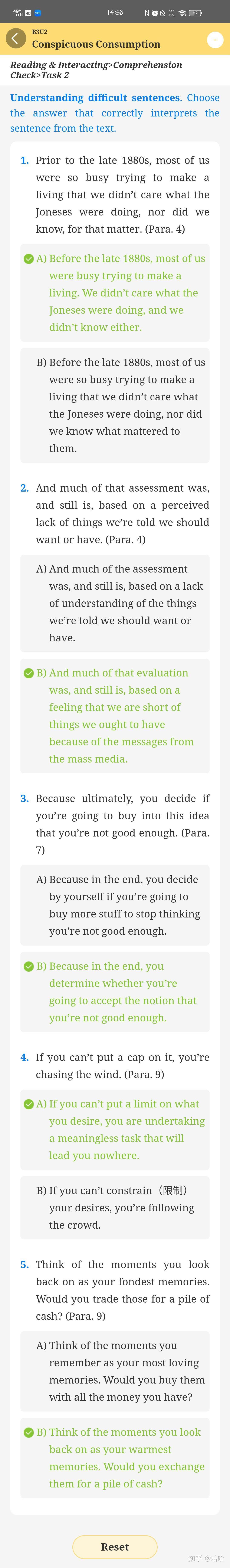 we learn 软件 综合教程3思政智慧版 Unit2部分答案 - 知乎