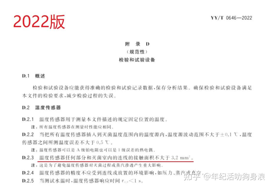 医药行业推荐标准《YY/T 0646-2022 小型压力蒸汽灭菌器》的一些错误 - 知乎