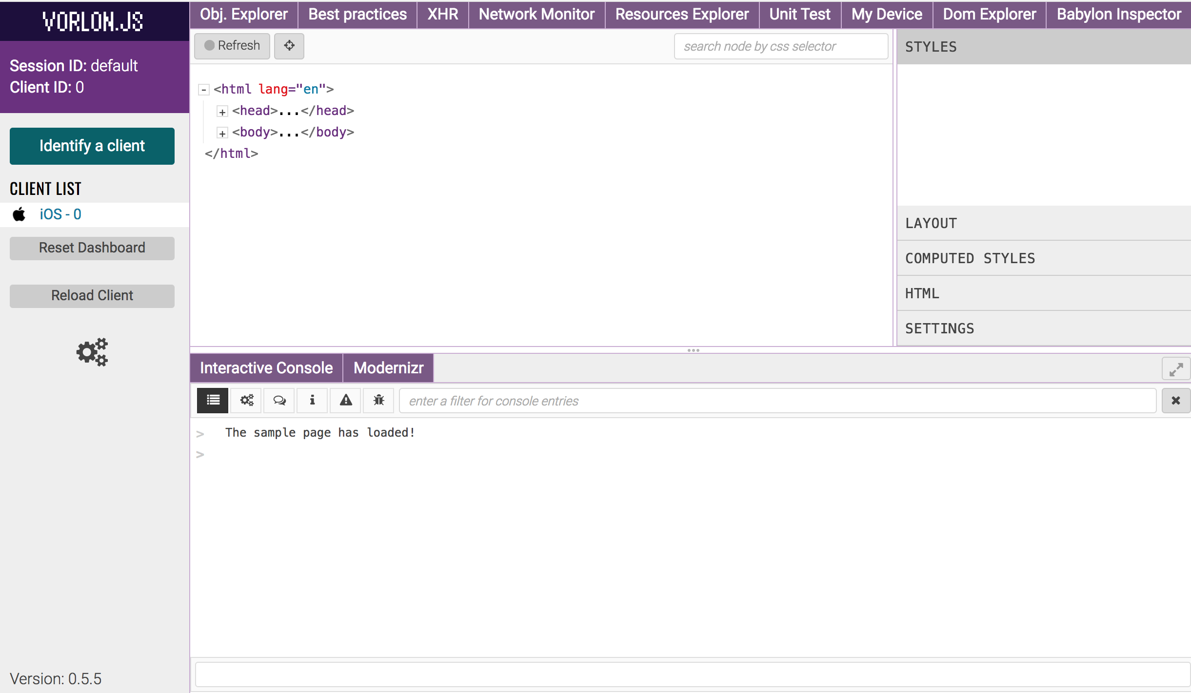 Vorlon.js - 开源、可拓展的、平台无关的 JavaScript 远程调试工具 - 知乎