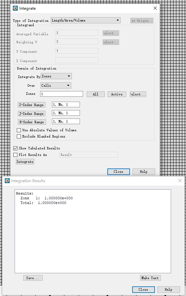 Tecplot积分功能 - 知乎