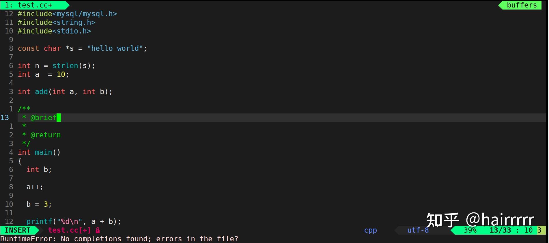 看完这篇，小白也能熟练使用Vim写C++了 - 知乎