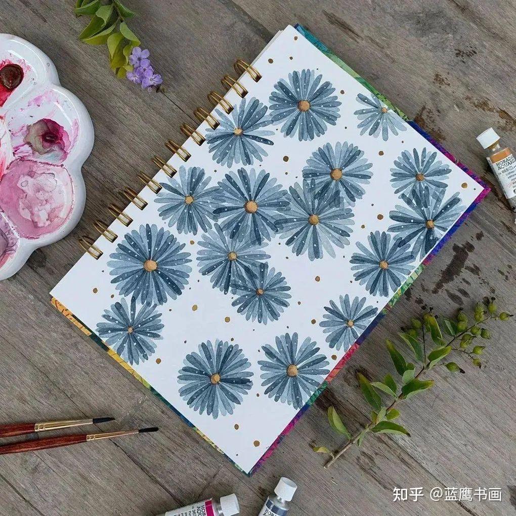 fernanda_watercolor画的花卉，美的不可方物，不知道你心动了吗？ - 知乎