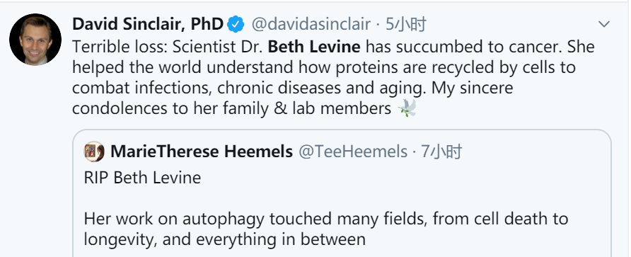 悼念 | Beth Levine（1960-2020）——自噬领域杰出学者 - 知乎