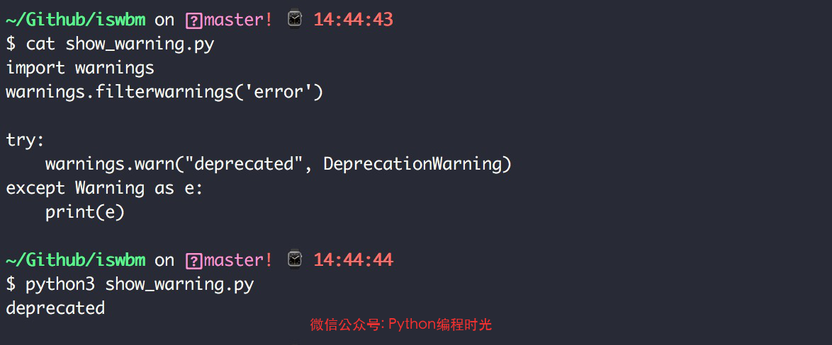 Python 怎么捕获警告？（注意：不是捕获异常） - 知乎