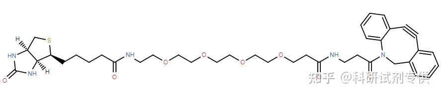 1255942-07-4，DBCO-PEG4-Biotin，PEG4是一种常用的柔性连接臂 - 知乎