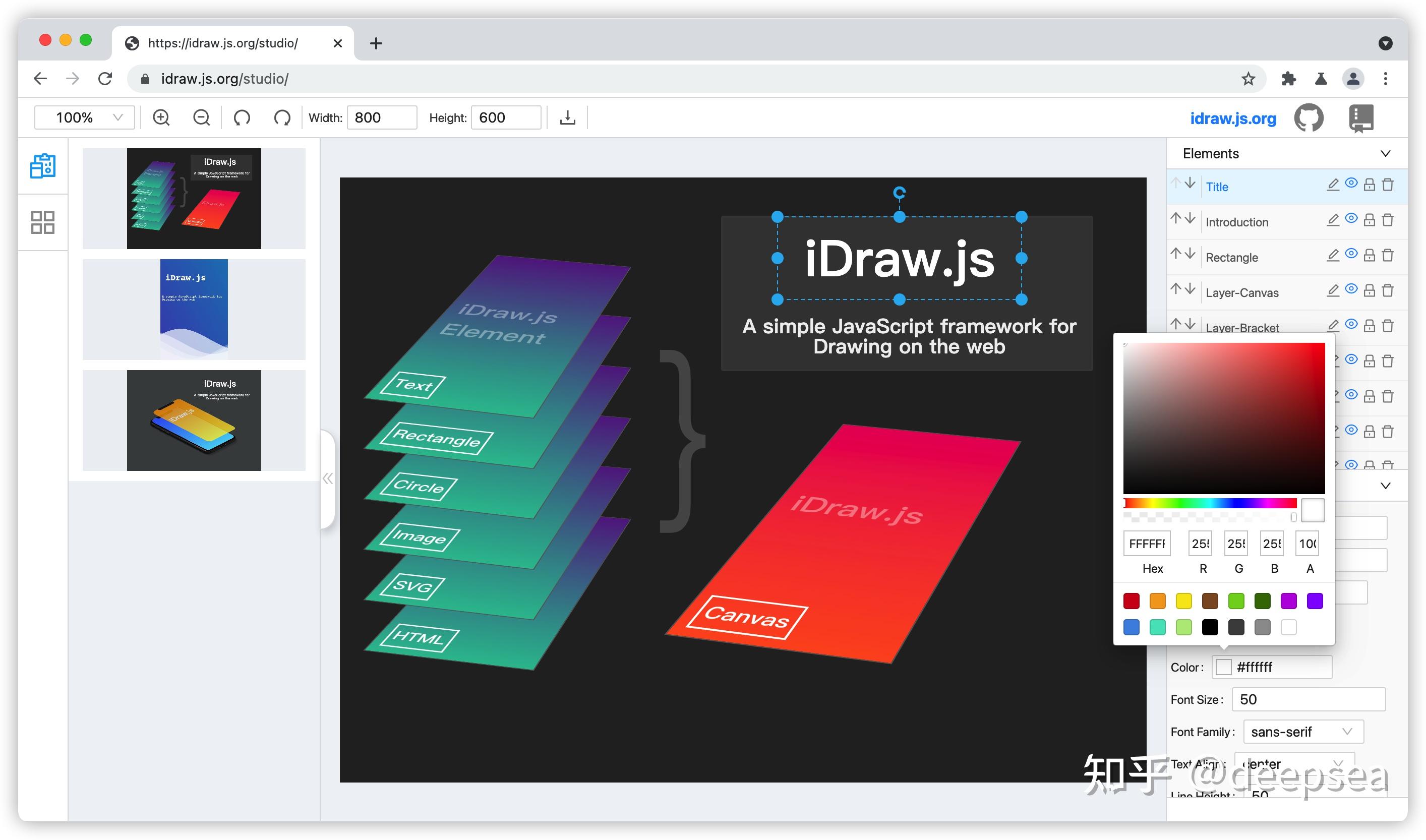 休息3个月，基于Canvas写了个简单的前端绘图JavaScript框架 - 知乎
