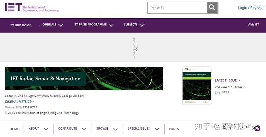 雷达、通信、信号处理类SCI期刊合集 - 知乎