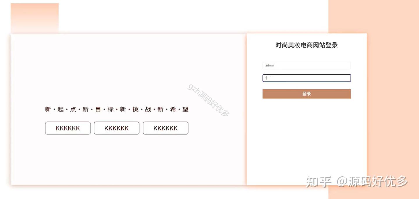 基于java Springboot美妆化妆品商城网站 知乎 