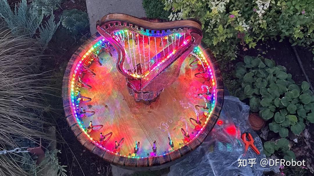 ESP32 驱动的水动画喷泉、低成本开源激光测距仪、电子墨水屏打字机｜DF创客周刊（第107期） - 知乎