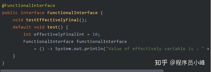 Java Final与Effectively Final - 知乎