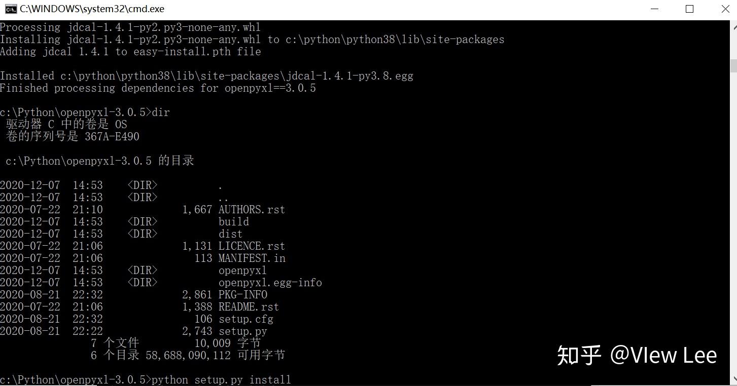 python openpyxl库下载和安装（附下载地址） - 知乎
