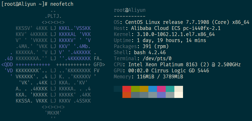 CentOS 7 安装 neofetch - 知乎