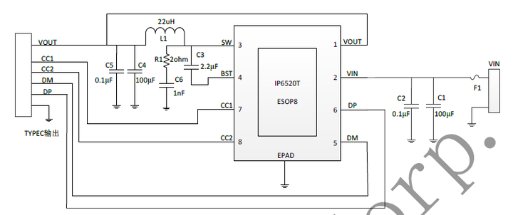 IP6520T 最大30W输出，集成快充输出协议的降压 SOC 支持 DCP/QC2.0/QC3.0 /QC3 FCP/AFC PD2.0/ PD3.0 PPS - 知乎