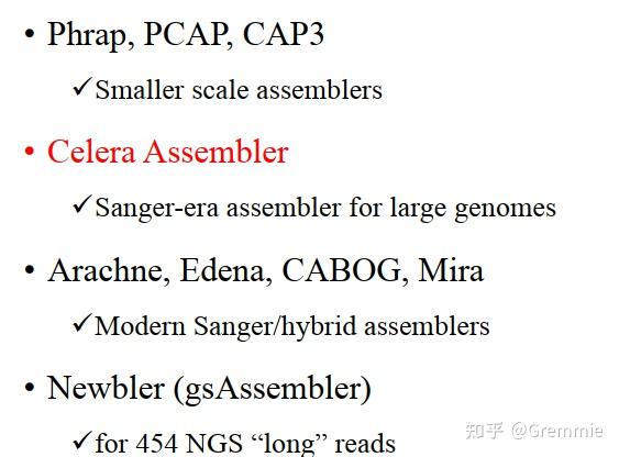 基因组装的概念/算法(OLC,K-mer)详解 - 知乎