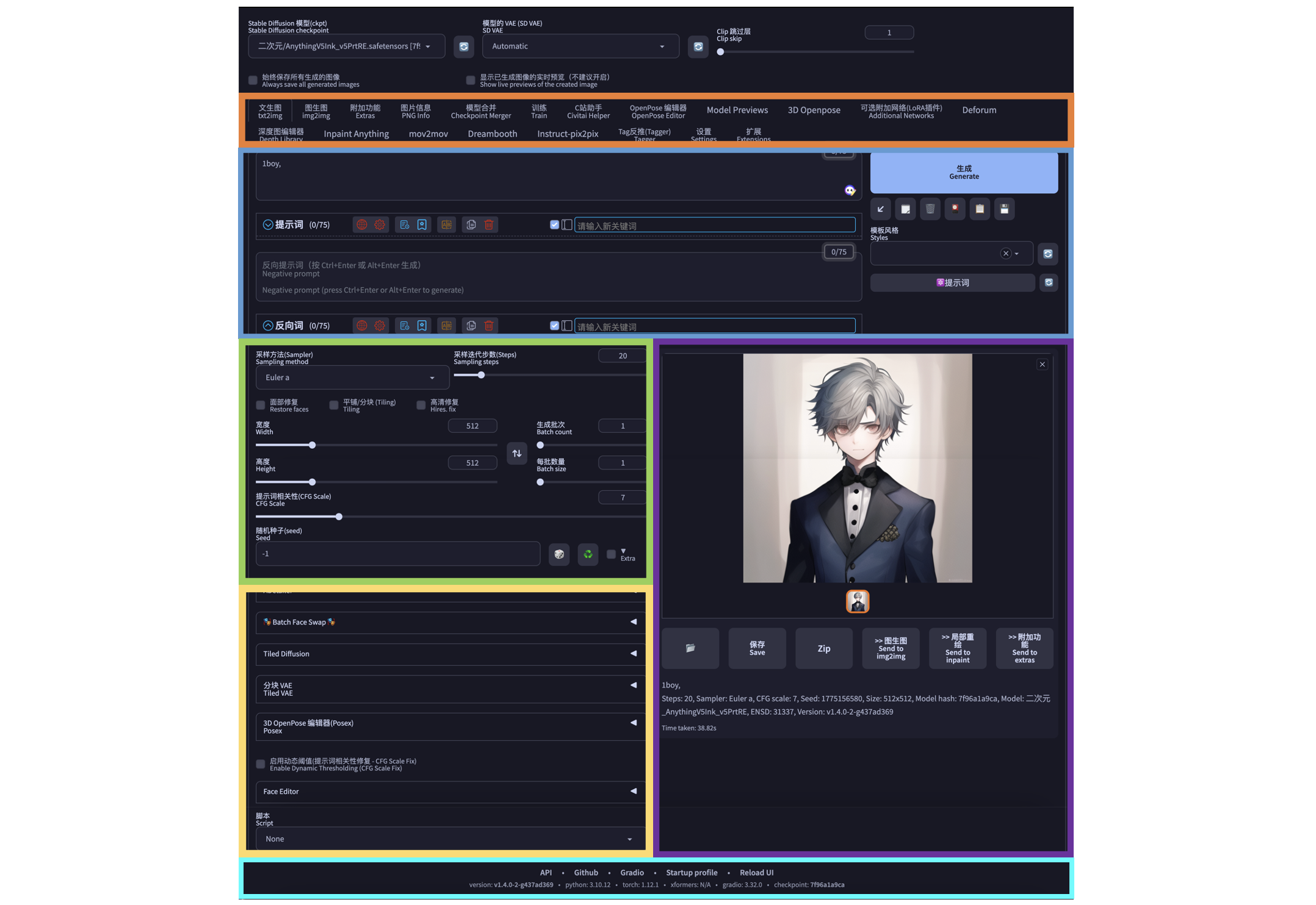 Stable Diffusion——SD-WebUI主界面简介 - 知乎