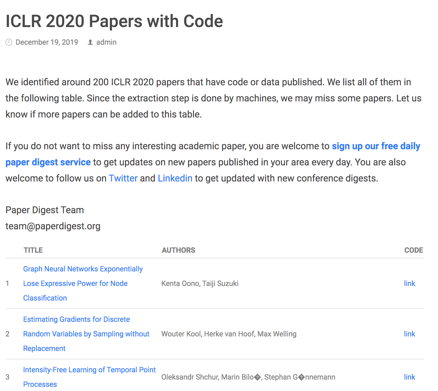 ICLR 2020共计198篇开源代码论文合集！ - 知乎